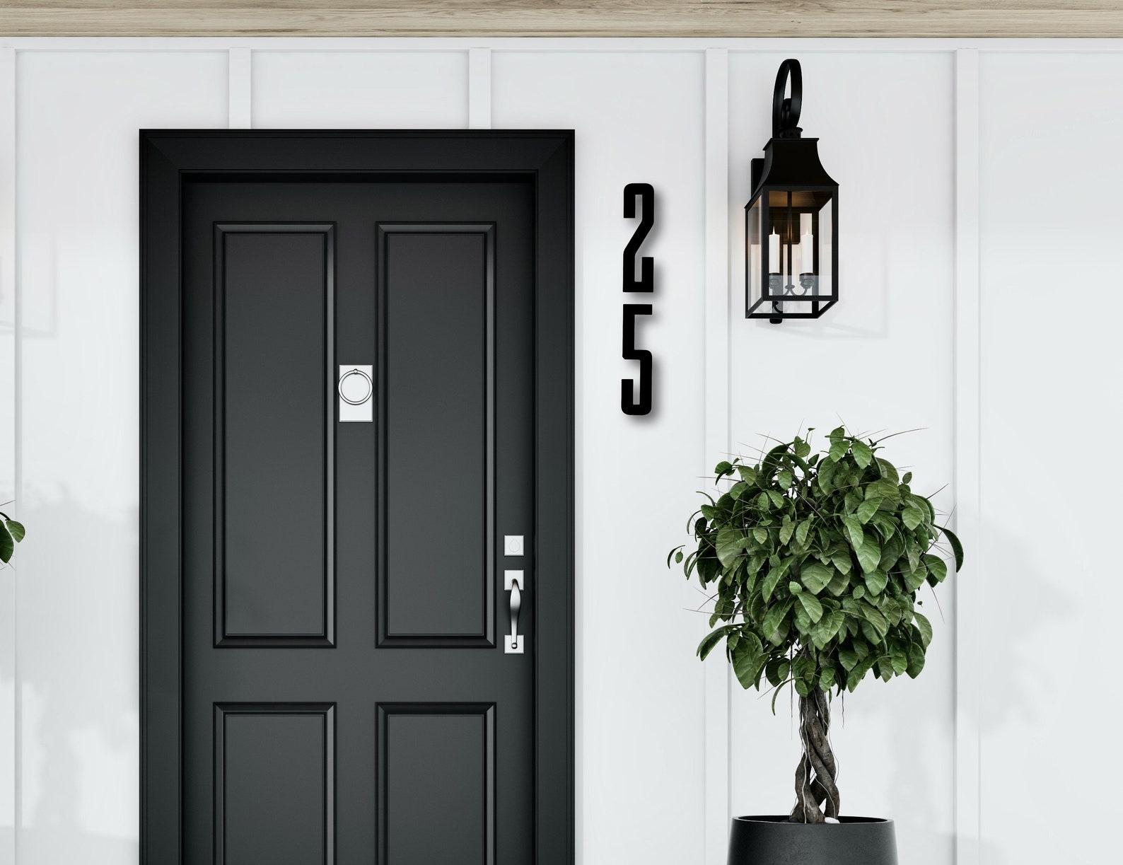 5 Inch Contemporary House Numbers and Letters - Etsy