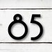 10 Inch Art Deco House Numbers Letters - Etsy