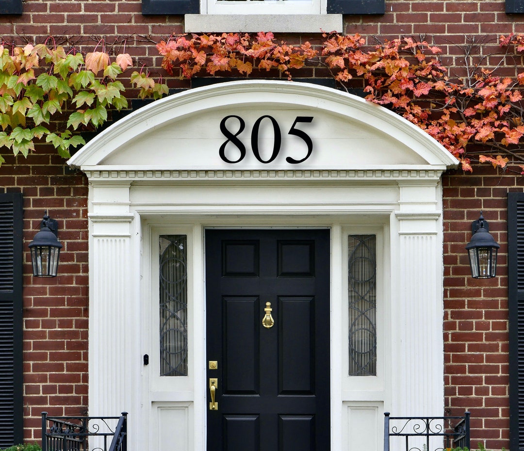 5 Inch Traditional House Numbers and Letters - Etsy