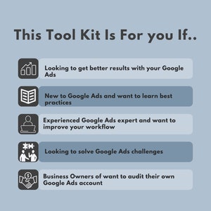 Google Ads Tool Kit notion Template - Etsy