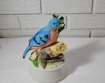 Blue Bird Music Box - Etsy