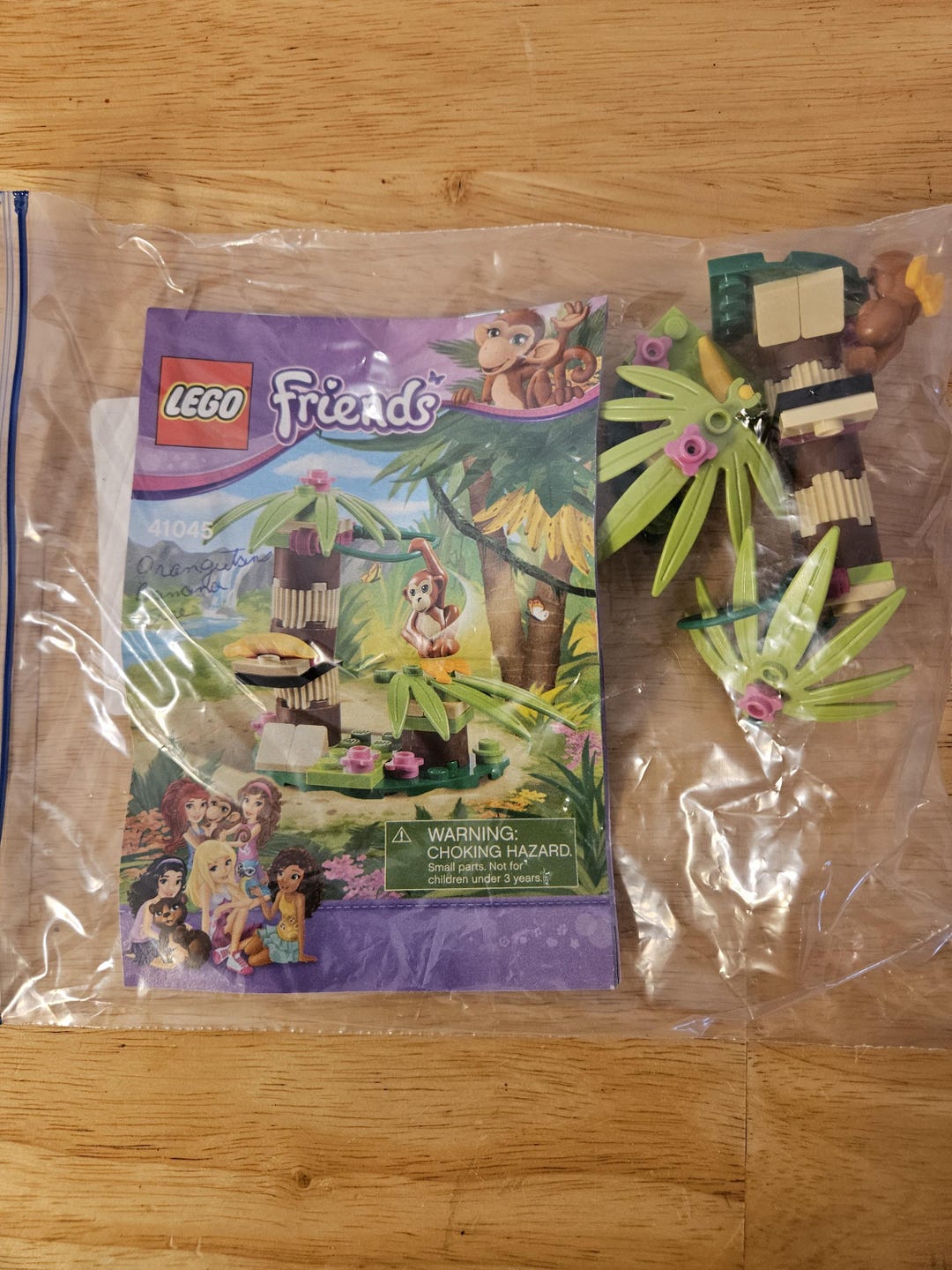 Lego Friends #41045 Orangutang's Banana Tree. ITEM #1841 - Etsy