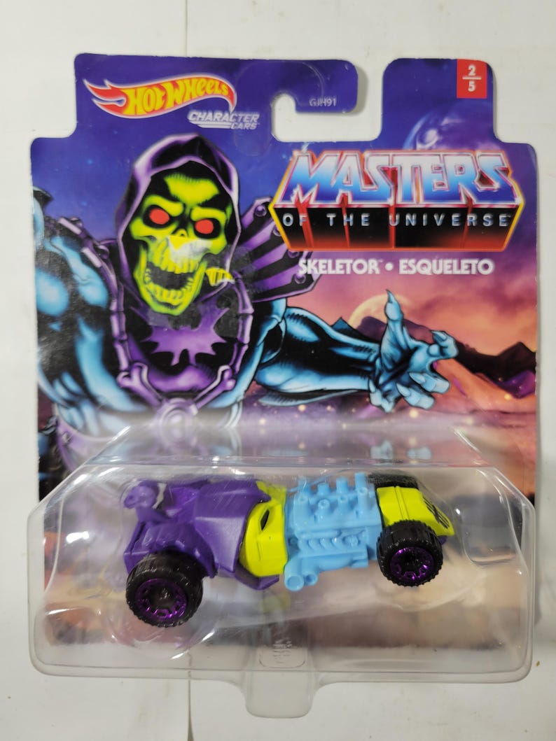 Hot Wheels Masters of the Universe Skeletor ITEM 1552 - Etsy