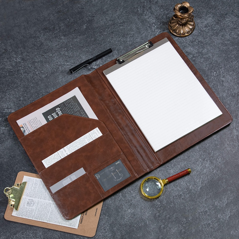 Leather Notepad - Etsy