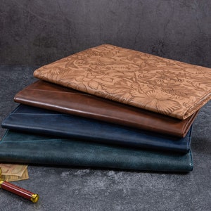 A4 Engraved Navy Blue Pu Leather Portfolio With Clipboard,personalized ...