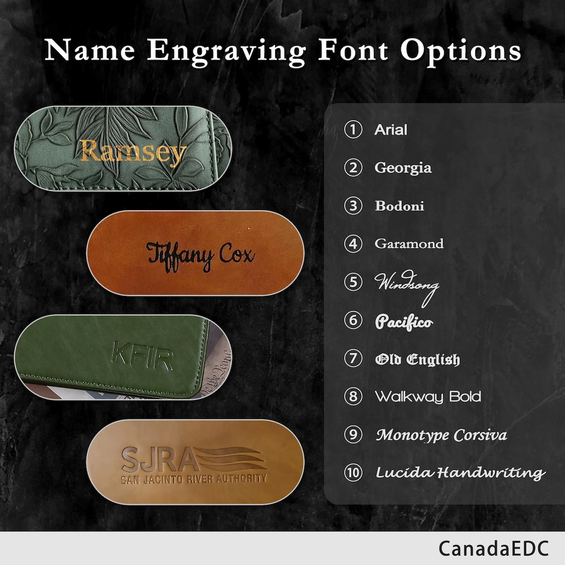 Personalized Name Logo Genuine Leather Handbag, A4 Custom Leather ...