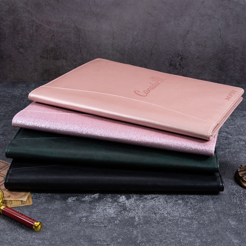 Leather Padfolio - Etsy