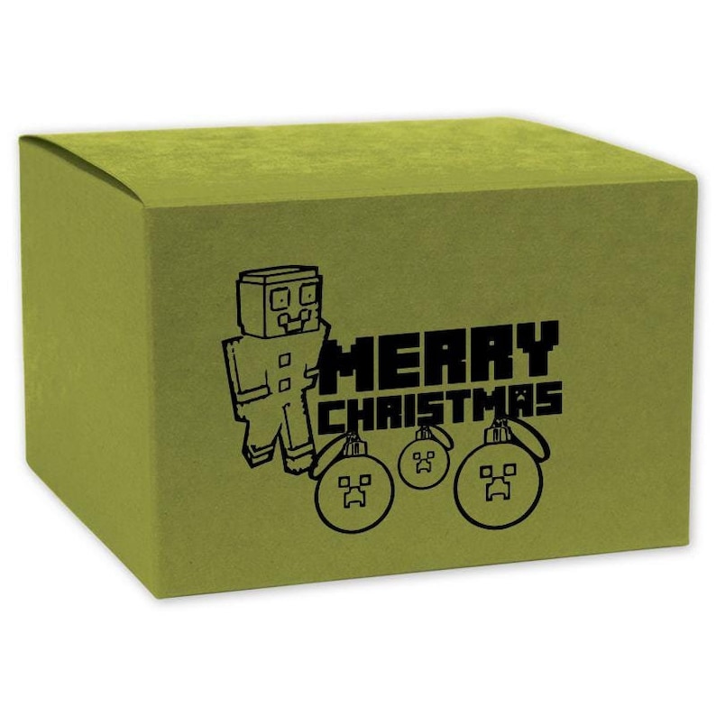 Merry Minecraft Christmas, SVG File, Minecraft Gingerbread and ...