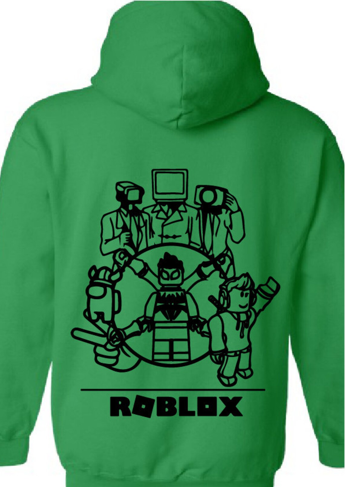 Roblox Hoodie SVG File, Roblox Characters - Etsy
