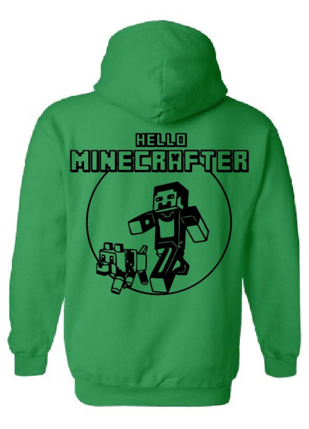 Hello Minecrafter, Minecraft Characters, Gaming, SVG File - Etsy
