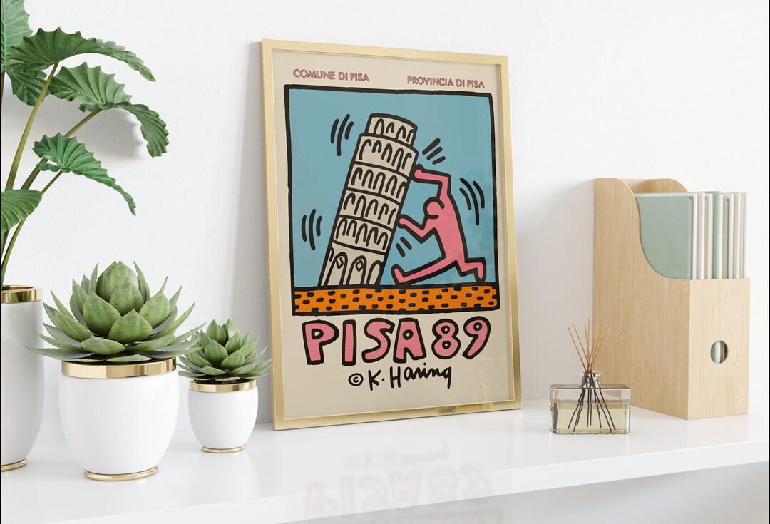 Keith Haring Print, Keith Haring Poster Humanism, Keith Haring Digital ...