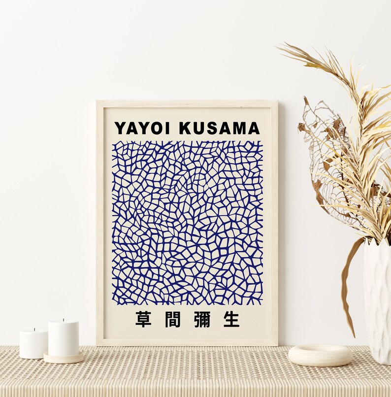 Yayoi Kusama Print, Yayoi Kusama Poster, Yayoi Kusama Digital Download ...