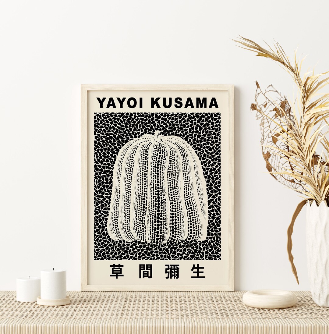 Yayoi kusama print, yayoi kusama poster, yayoi kusama descarga digital ...