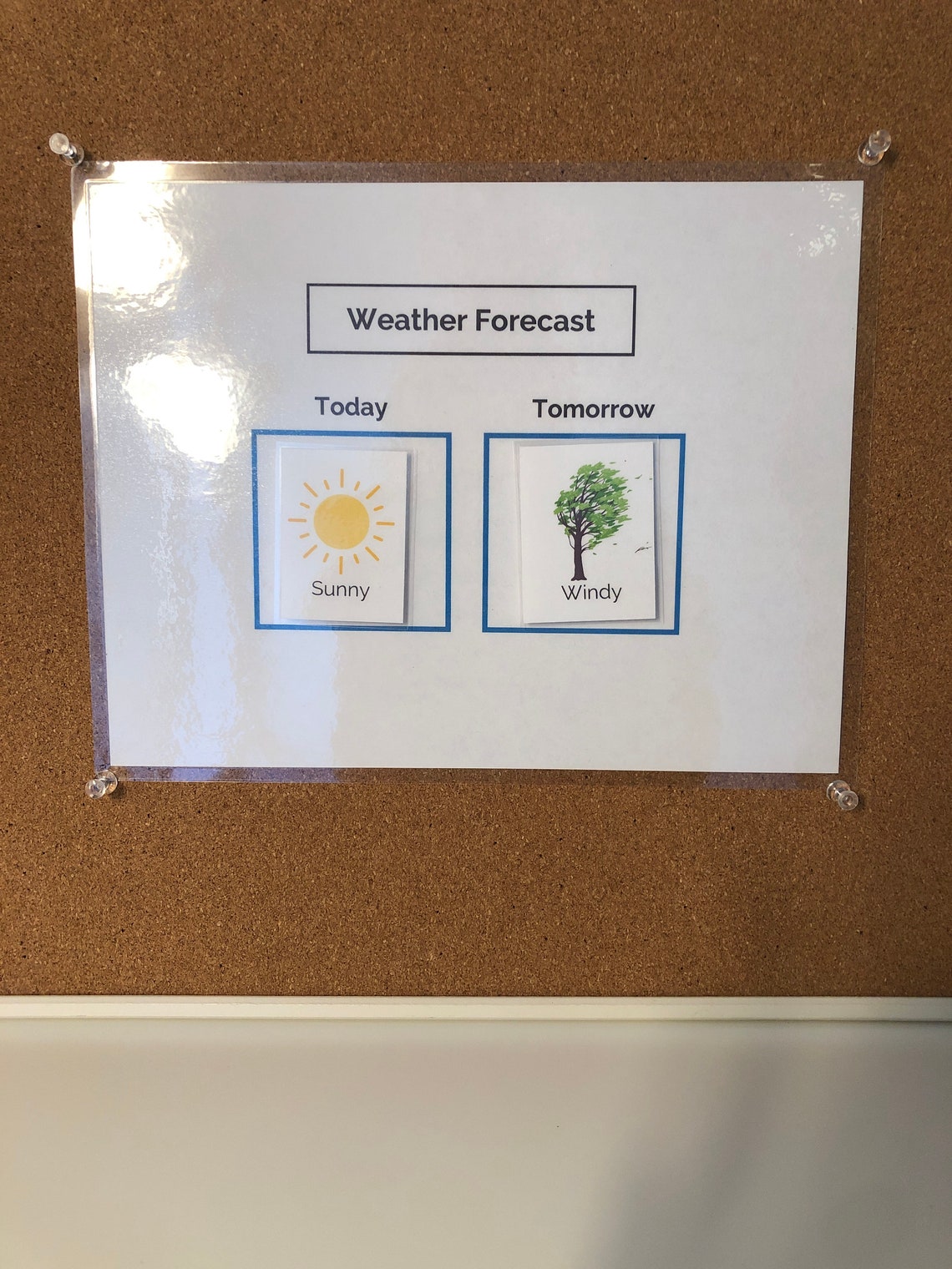 Weather Forecast Childrens Visual, Morning Schedule, Kids Daily ...