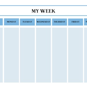 Montessori Morning Board, Weekly Schedule Childrens Visual, Kids ...