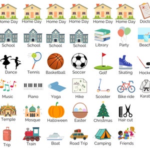 Montessori Morning Board, Weekly Schedule Childrens Visual, Kids ...