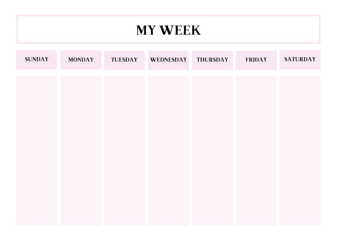 Montessori Morning Board, Weekly Schedule Childrens Visual, Kids ...