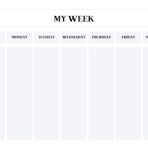 Montessori Morning Board, Weekly Schedule Childrens Visual, Kids ...