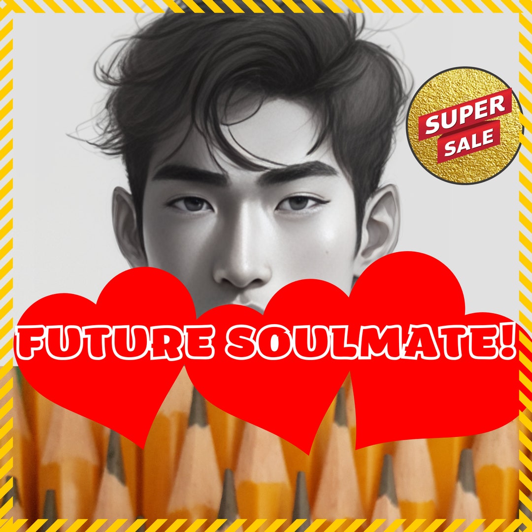 Soulmate Drawing in High Quality Sketch - Etsy