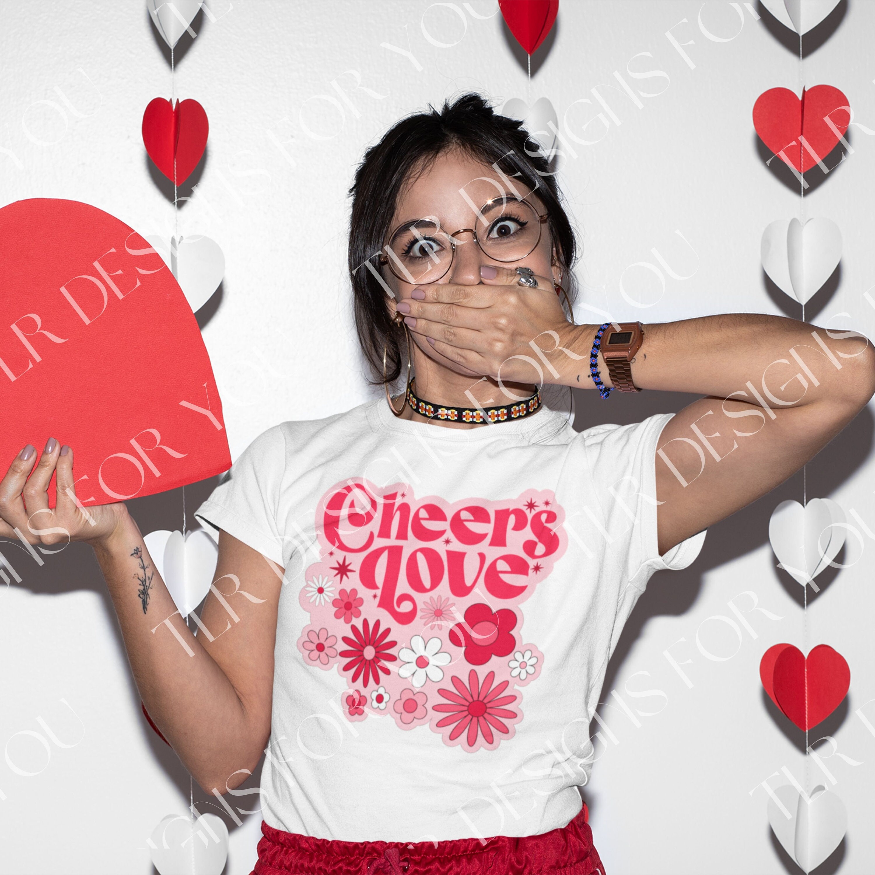 Valentines Day PNG Bundle, One Lucky PNG, Valentine's Day Sublimation ...