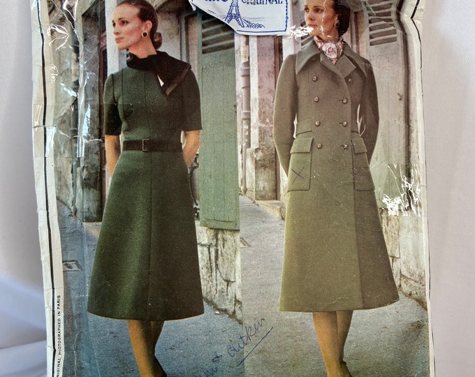 Vogue Paris 2498 Original Christian Dior Sewing Pattern, Semi Fitted A ...