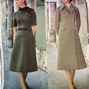 Vogue Paris 2498 Original Christian Dior Sewing Pattern Semi - Etsy