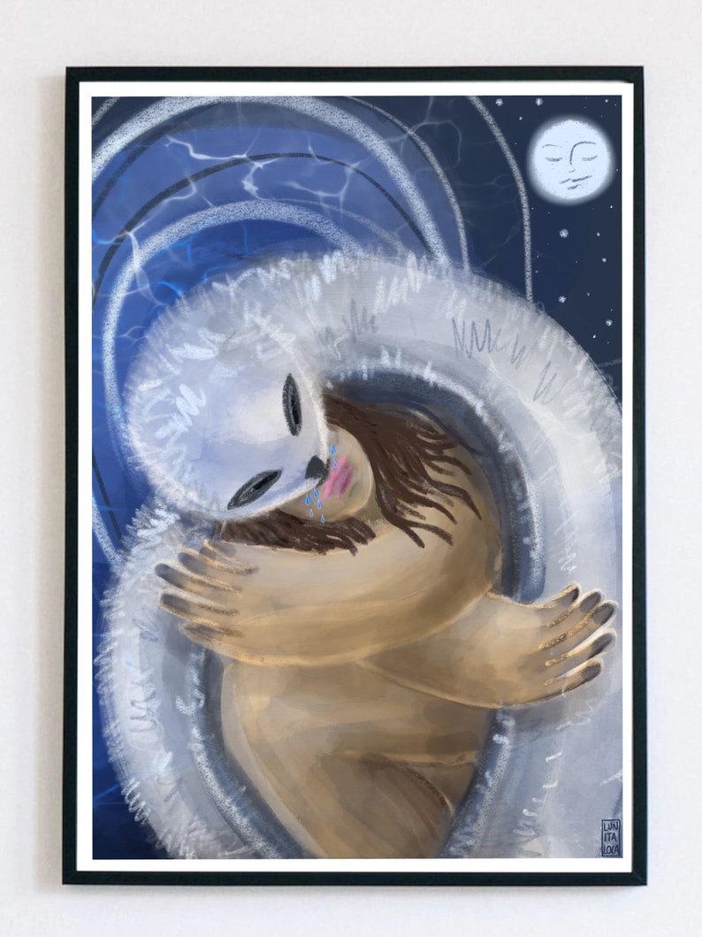 SELKIE - Scottish Folk Tale Fine Art Print Healing Art - Etsy
