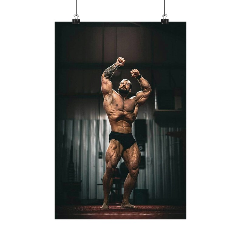 Chris Bumstead Daddy Cbums Most Thavage Picture Premium Poster - Etsy
