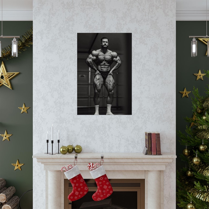 Chris Bumstead "Daddy CBUM" Thavage Mr. Olympia Champion CBUM posant ...