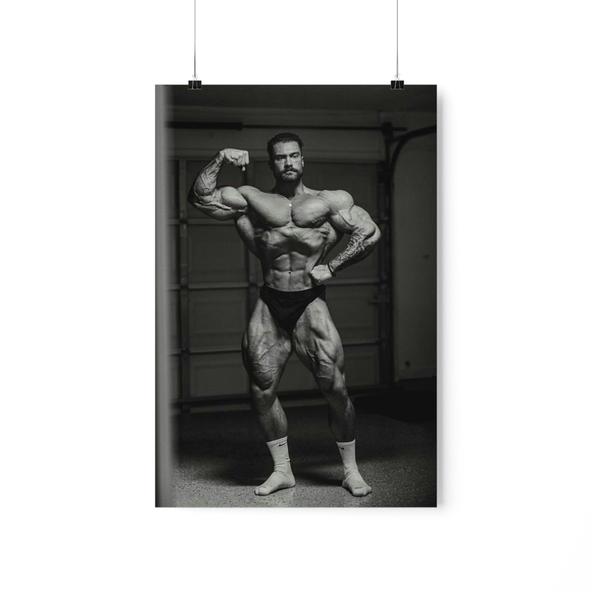 Chris Bumstead daddy Cbum Posing Premium Poster - Etsy