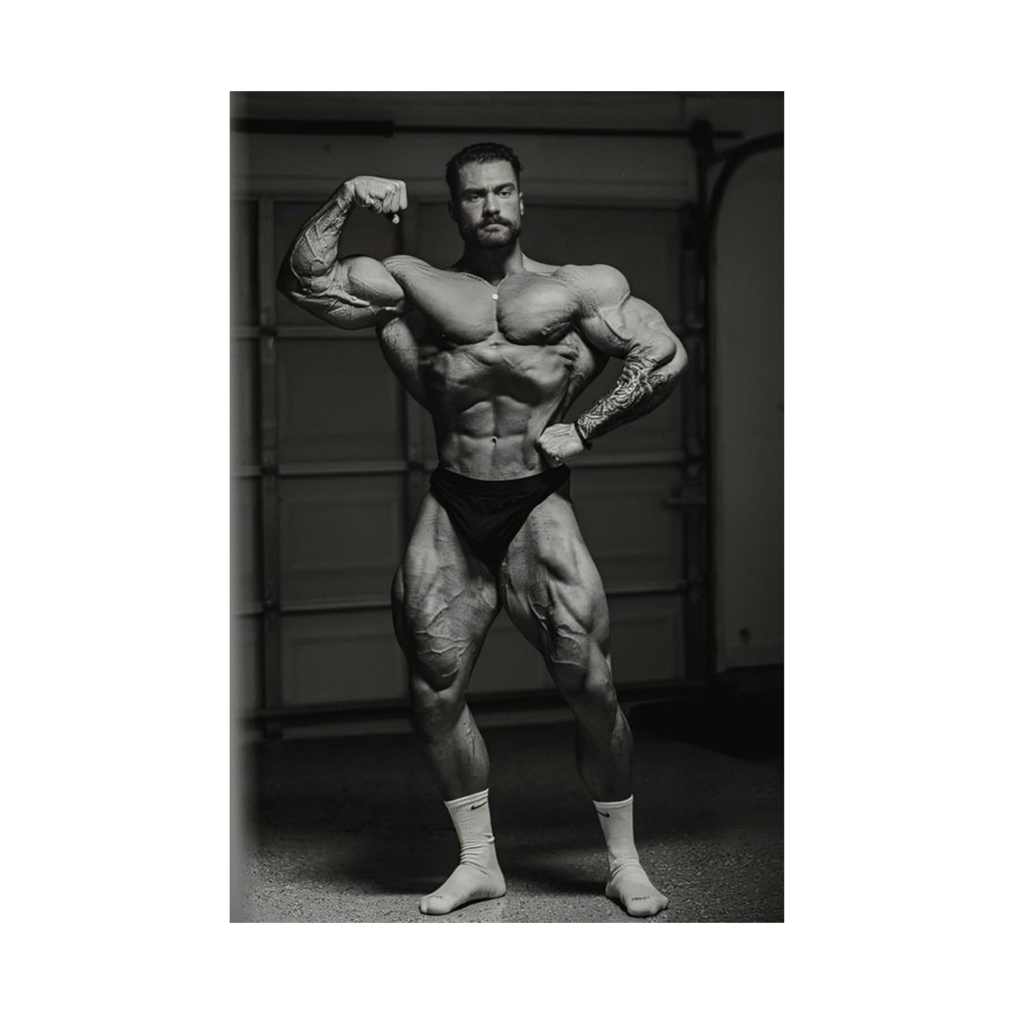 Chris Bumstead "daddy Cbum" Posing Premium Poster - Etsy