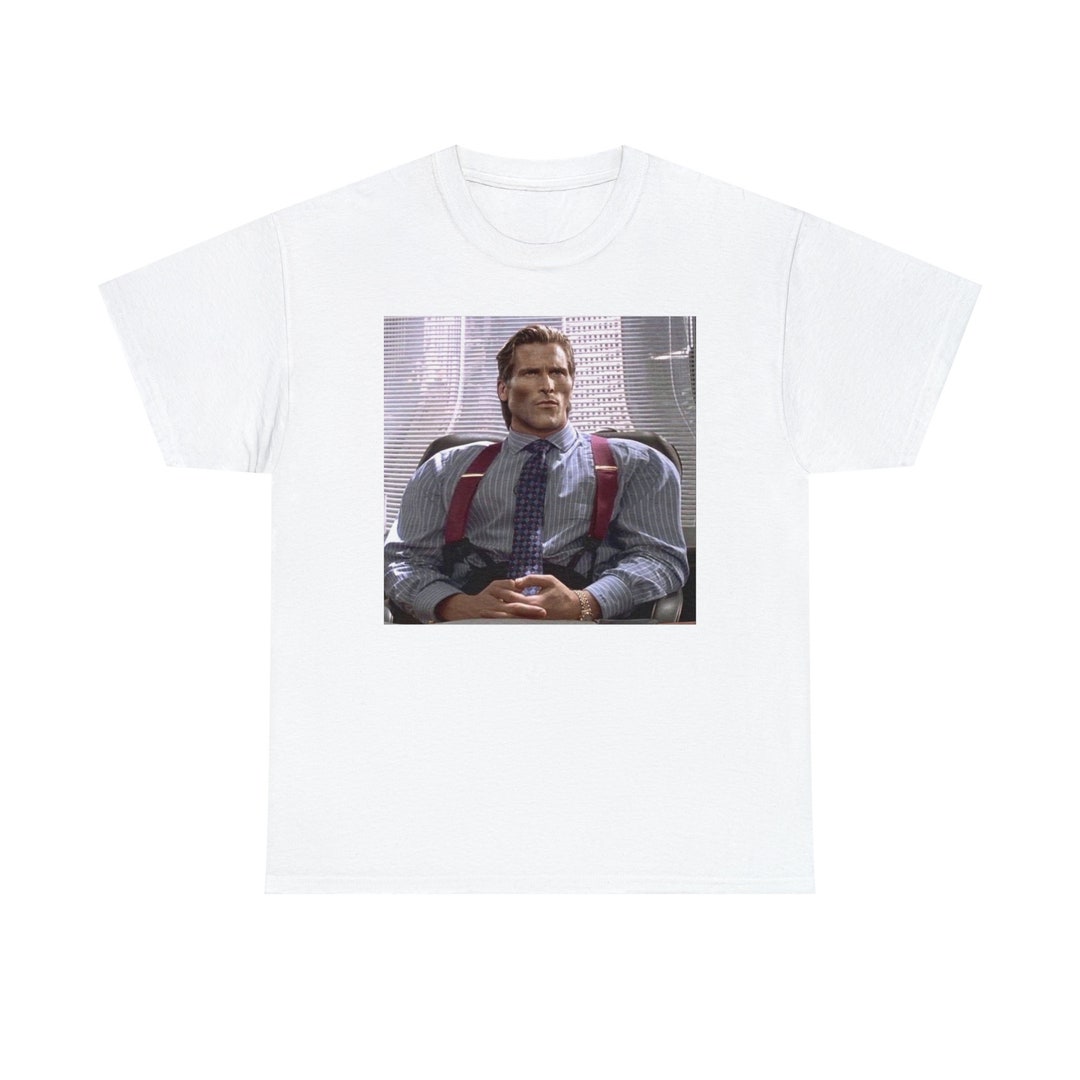 Patrick Bateman American Psycho Giga Chad T-shirt - Etsy