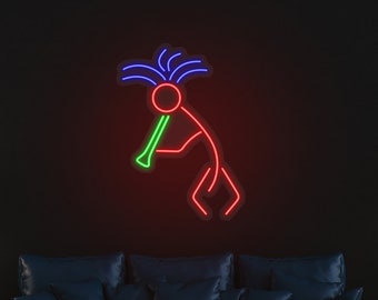 Kokopelli Neon Sign - Etsy
