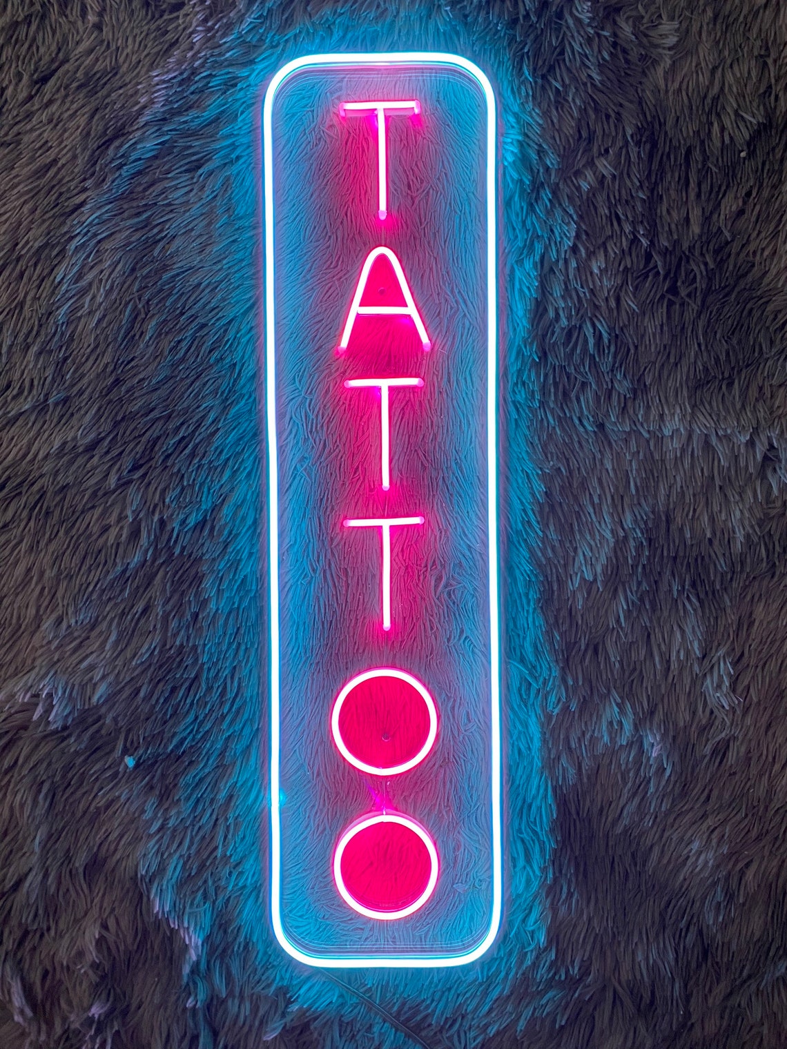 Tattoo Neon Sign Tattoo Led Sign Tattoo Birthday Ts Etsy