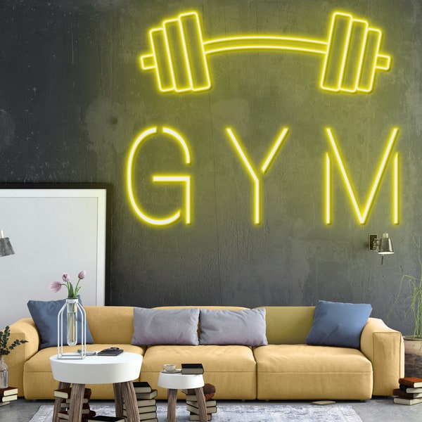 Gym Neon Sign - Etsy