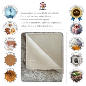 Waterproof Dog Blanket, Plush Throw for Sleeping, Whelping and Comfort ...