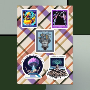 Cybersecurity Cyberpunk Sticker Sheet - Etsy