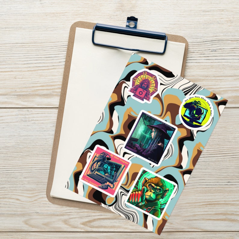 Cybersecurity Sticker Sheet 4 Pack 20 STICKERS! (cyberpunk/infosec/it ...