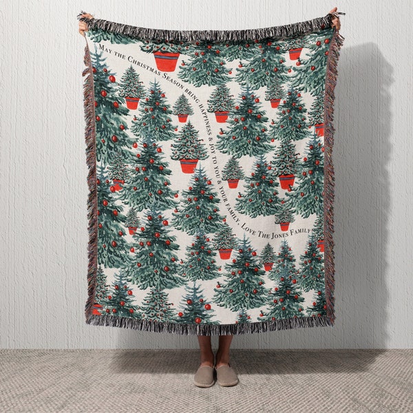 Christmas Blanket - Etsy