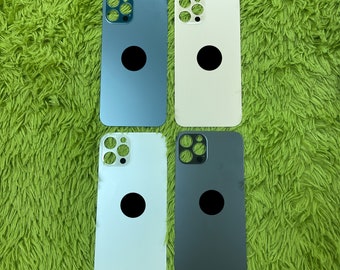 IPhone 12 Pro Max Back Glass Replacement Part Big Hole - Etsy