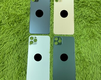 IPhone 12 Pro Max Back Glass Replacement Part Big Hole - Etsy