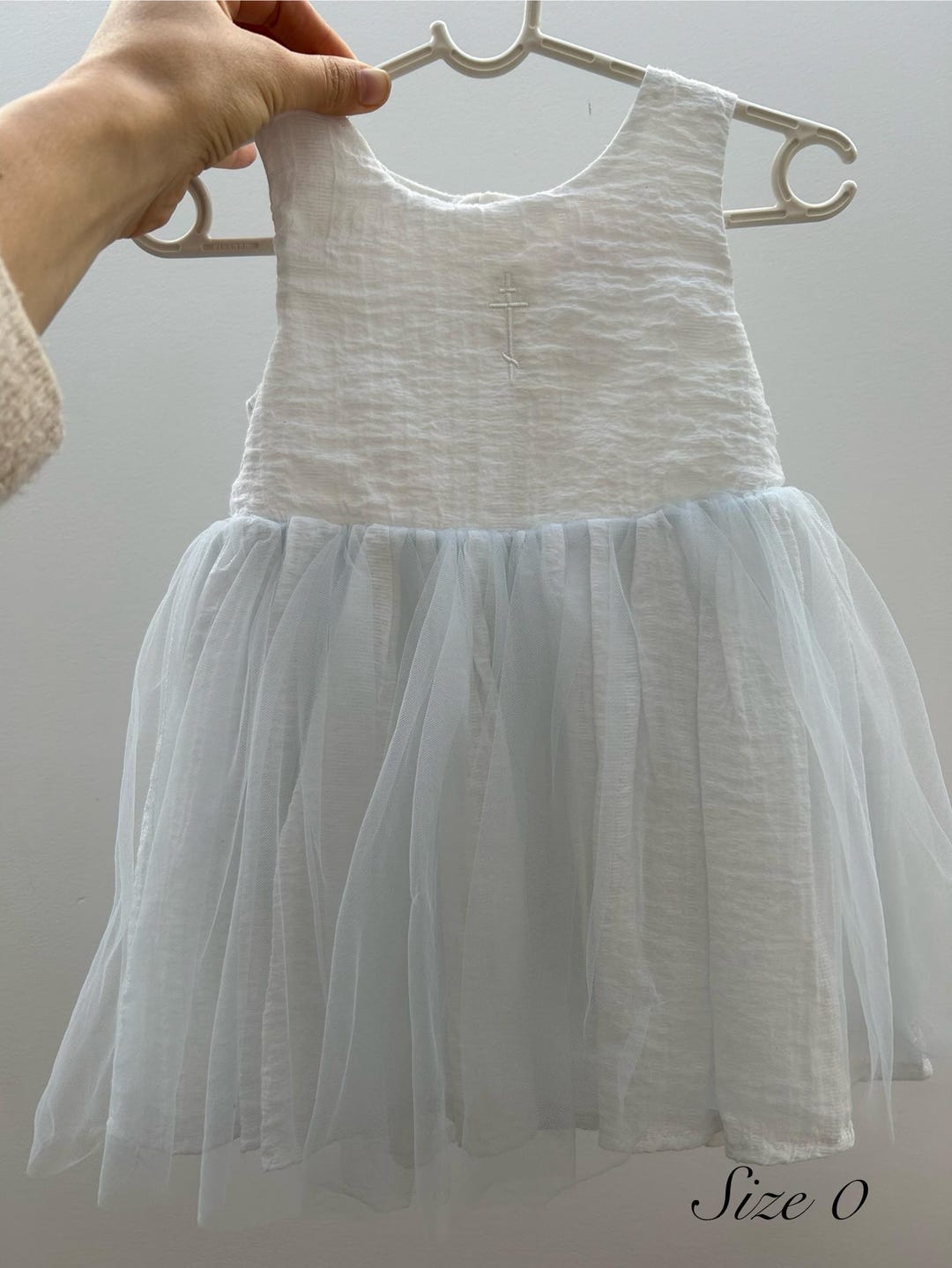 Unique Orthodox Cross Embroidered Baptism Dress 6-12 Months Size 0 ...