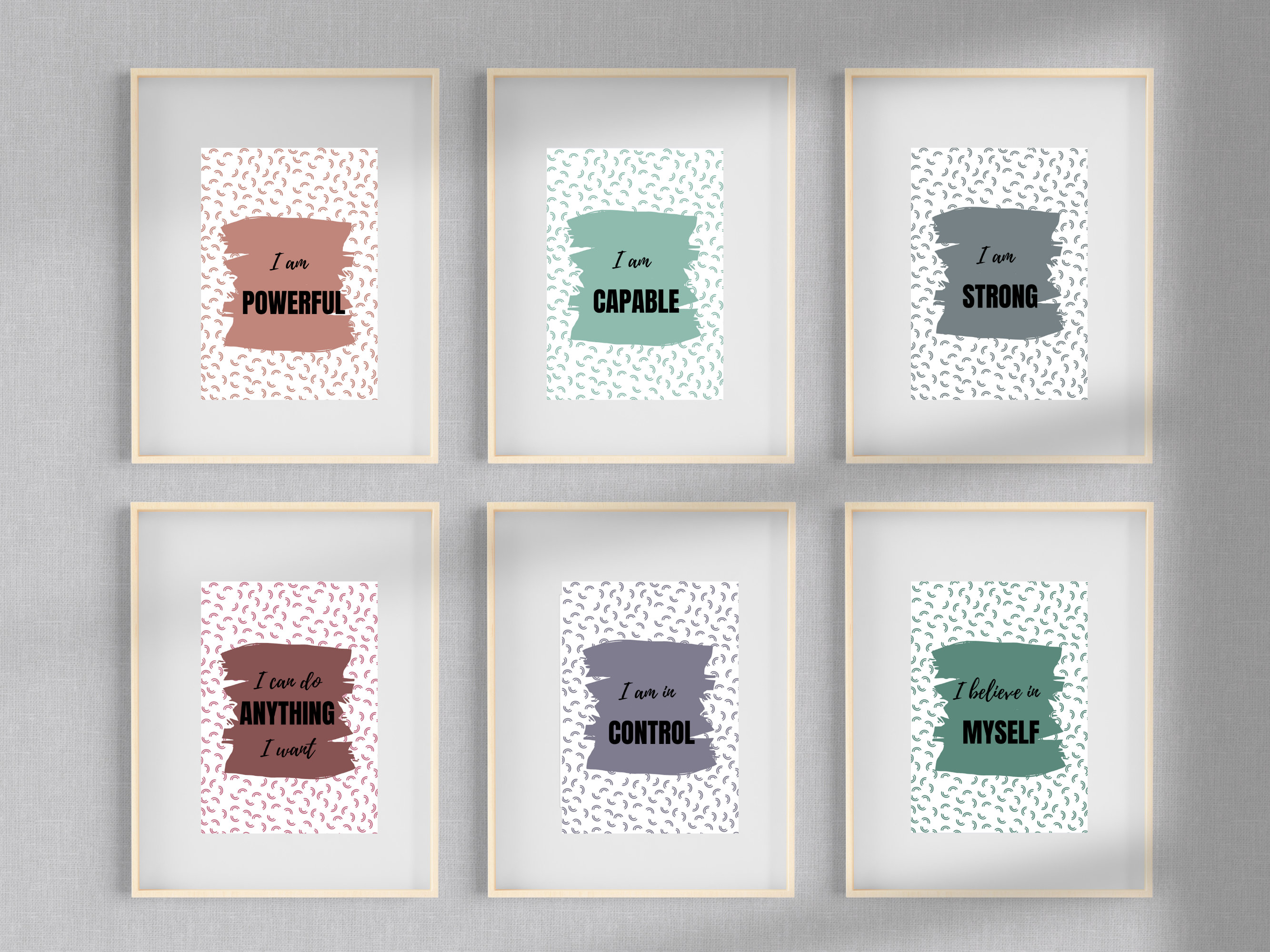 Kids Wall Art Decor, Motivational Quote Posters, Inspirational Prints ...