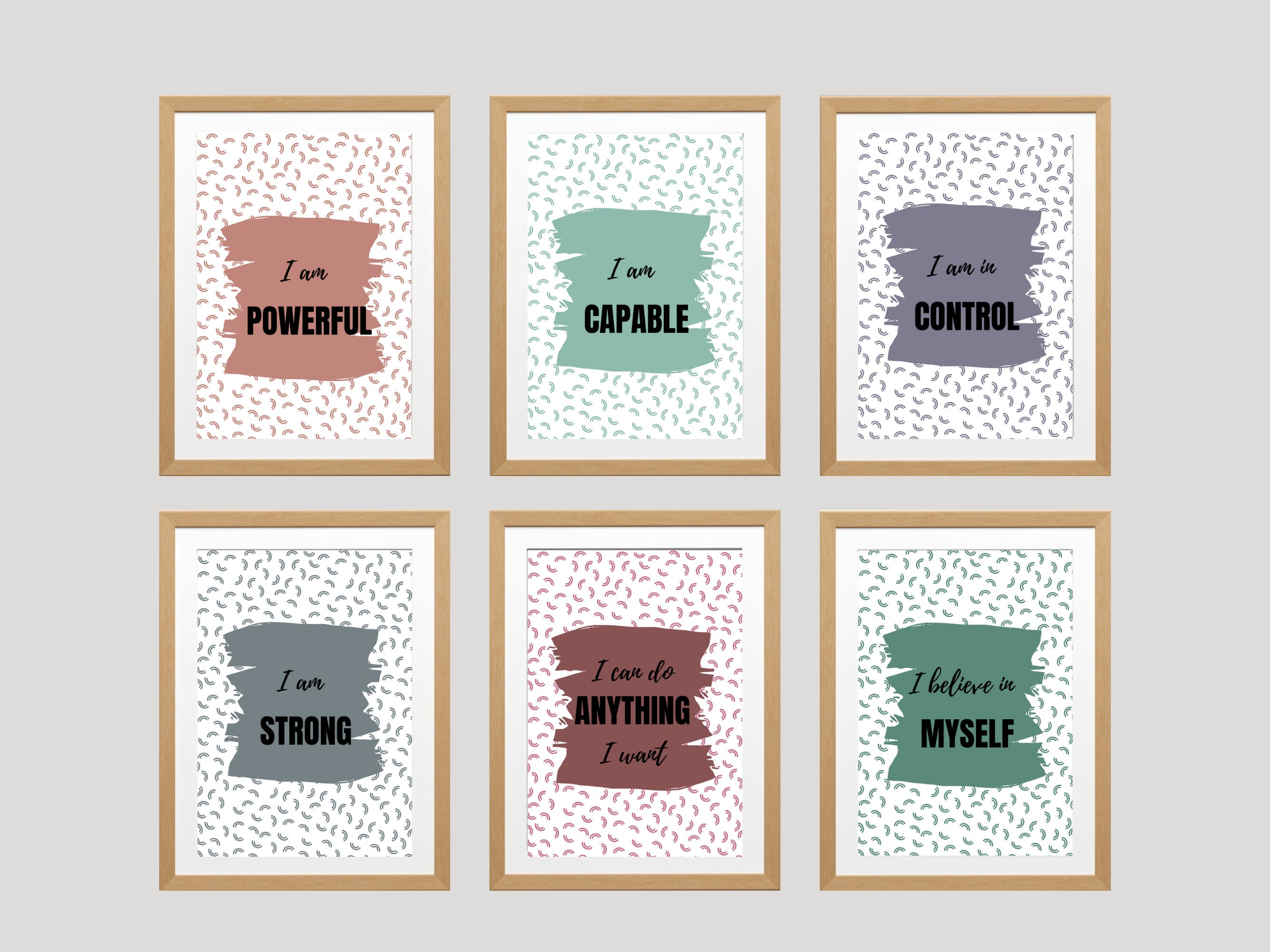 Kids Wall Art Decor, Motivational Quote Posters, Inspirational Prints ...