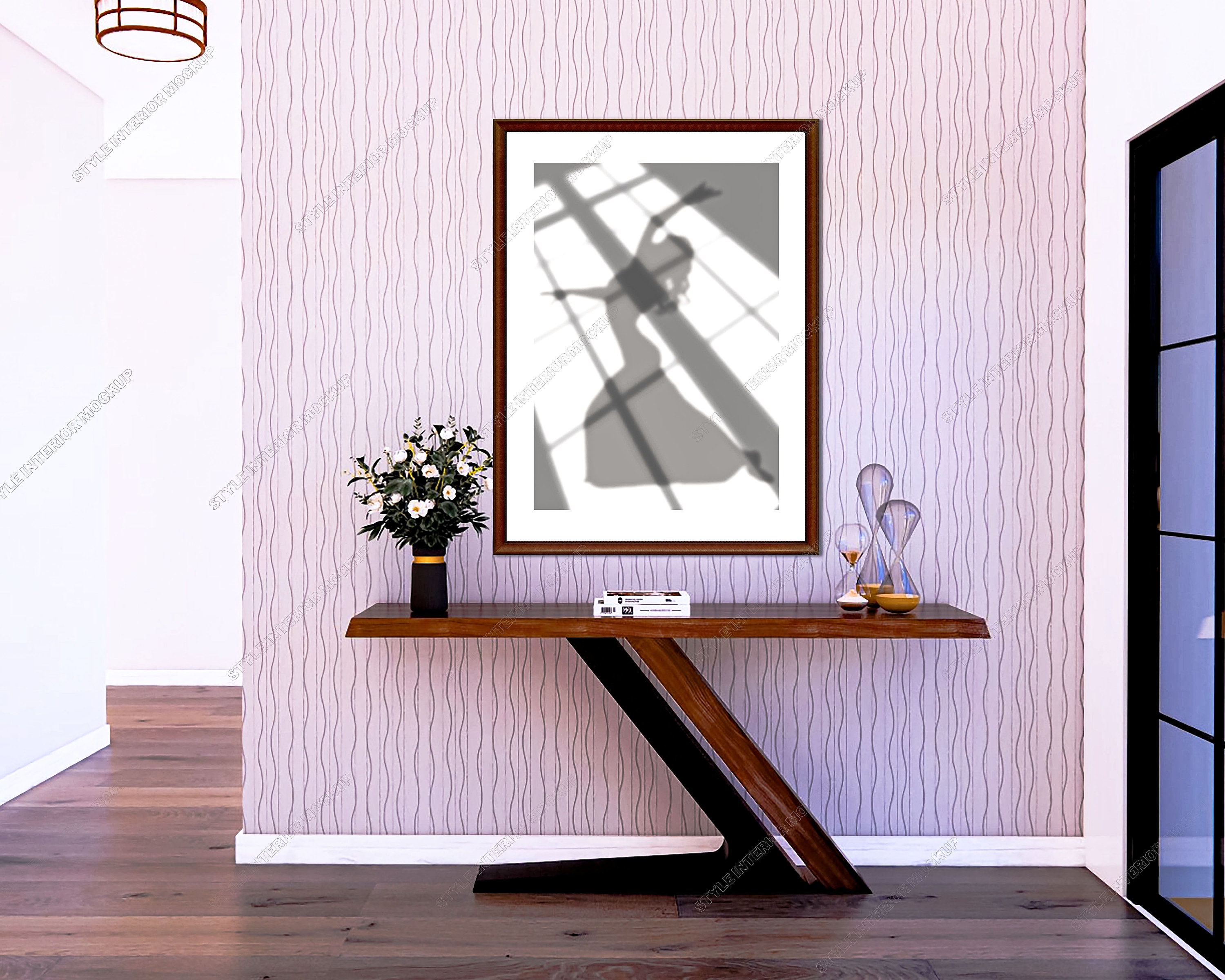 Modern Interior Design, Empty Wall Design, Entryway Wall, Wall Decor ...