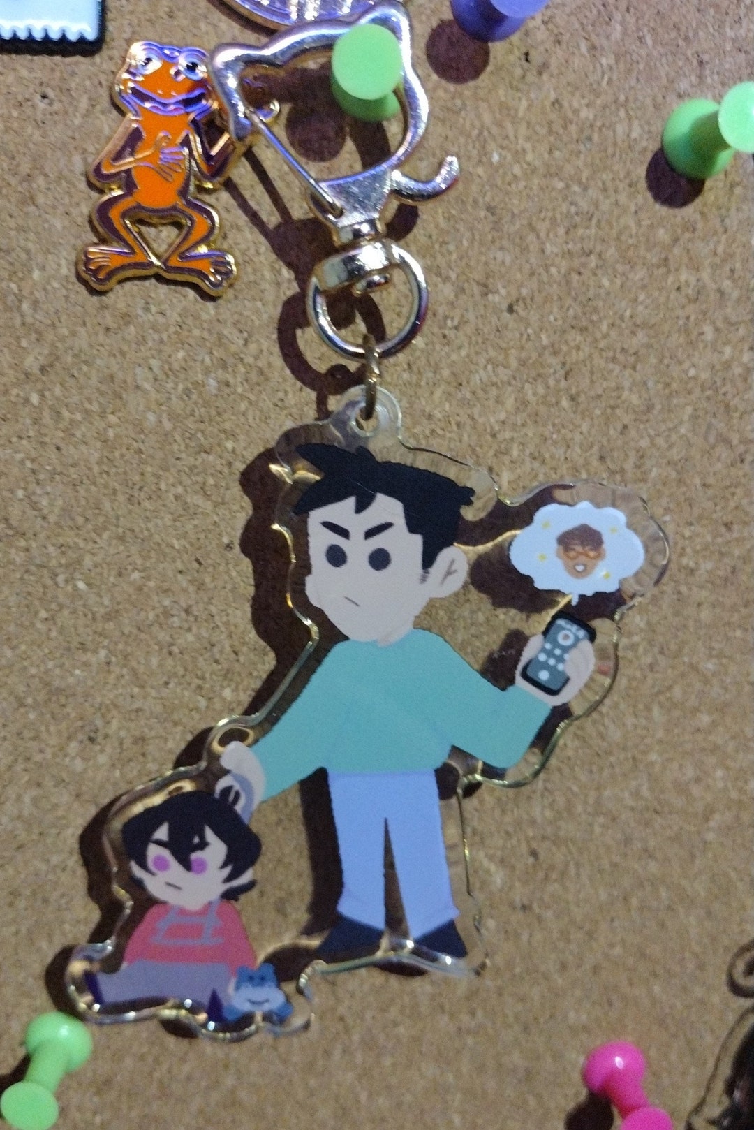 Shiro and Baby Keith Acrylic Charm - Etsy