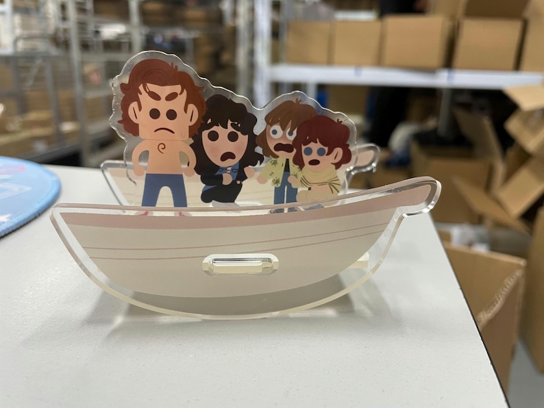 PREORDER Stranger Things Rocking Boat Standee - Etsy