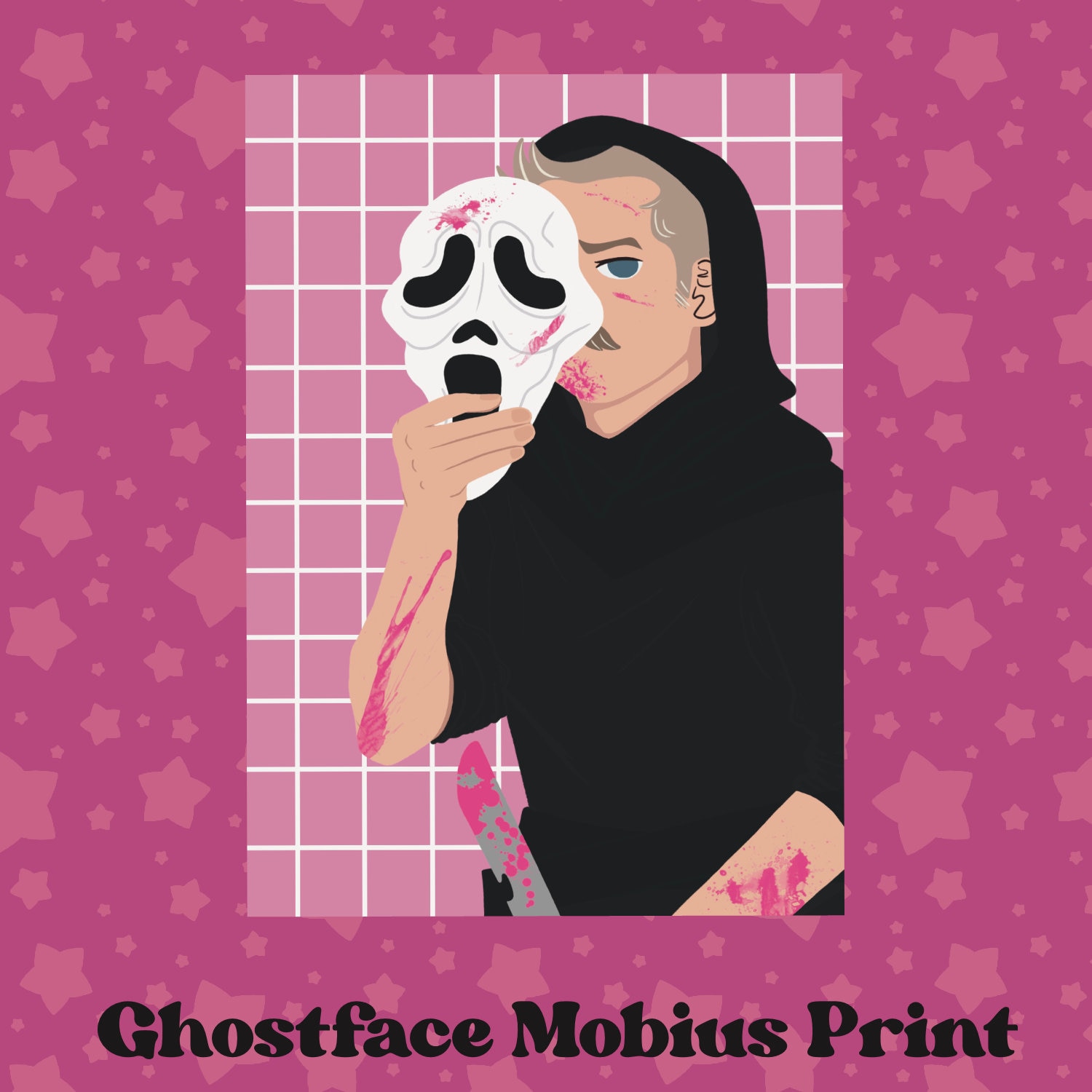 Ghostface Mobius Print PREORDER - Etsy