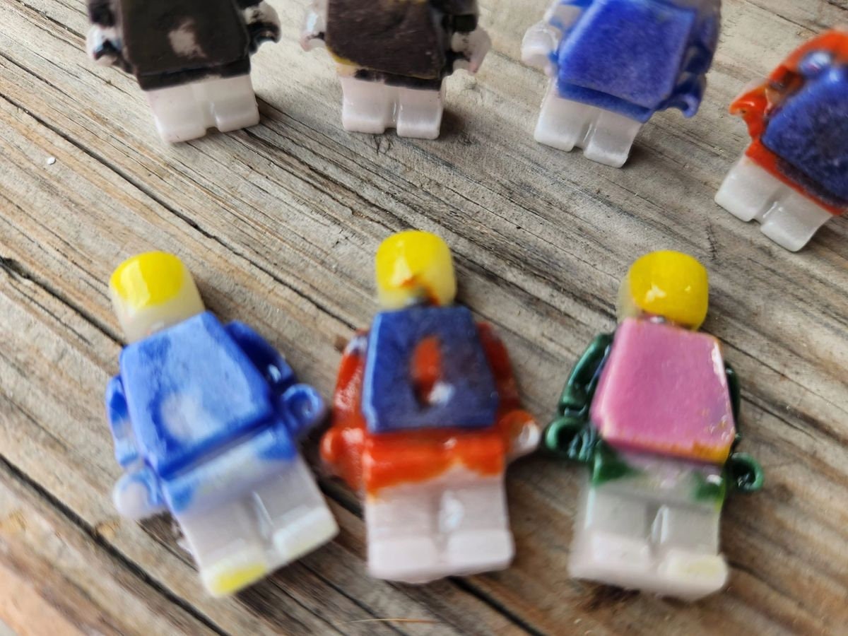 Introducing Unique Freeze and Fuse Lego-inspired Glass - Etsy