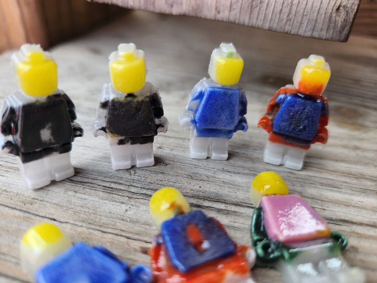 Introducing Unique Freeze and Fuse Lego-inspired Glass - Etsy